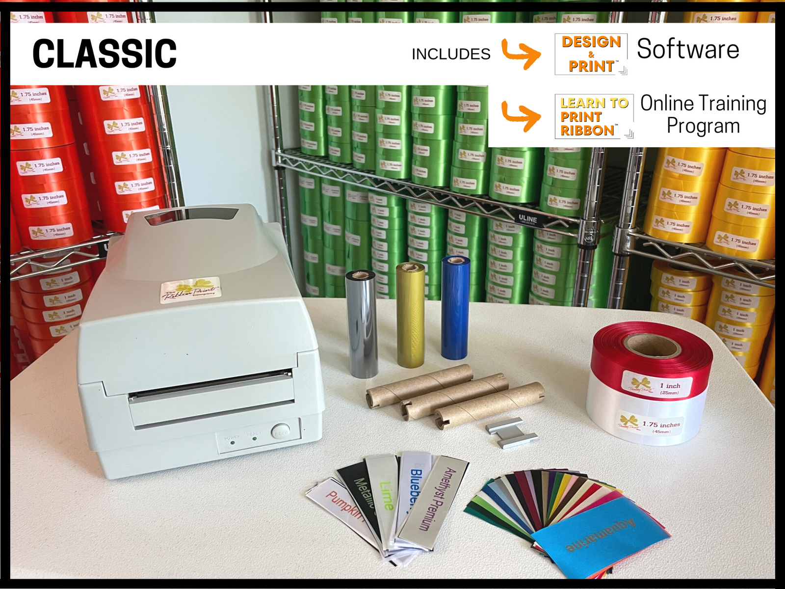 The Ribbon Print Company | Custom Ribbon Print Machines and Supplies