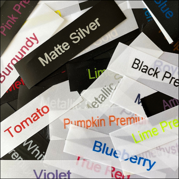 Samples - Foil Colors - The Ribbon Print Company